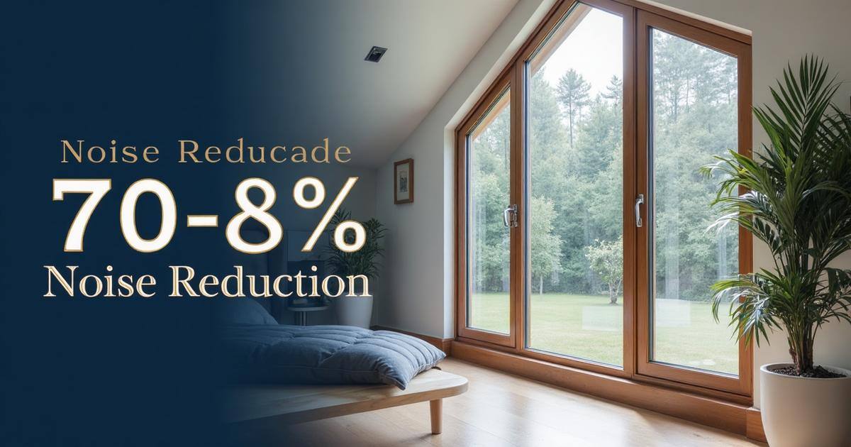 Soundproof Windows London | Secondary Glazing Noise Reduction 54dB